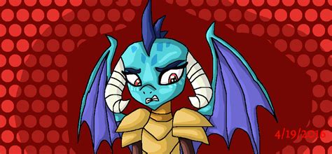 Princess Ember In Her Armor By Mojo1985 On Deviantart