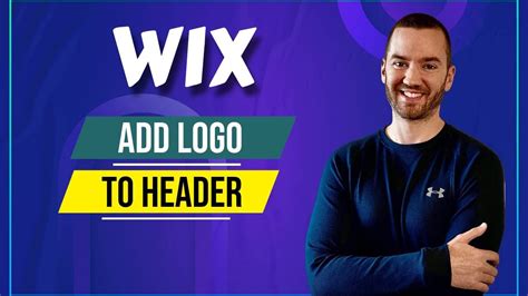 how to add logo to wix website header 2024 wix add logo to header