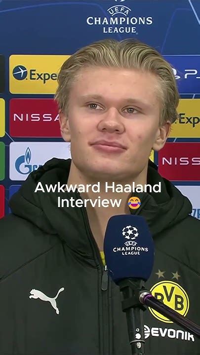 Haaland Funny Interview Youtube