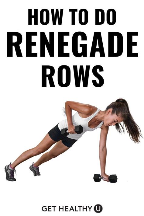 How To Do Renegade Rows Good Back Workouts Ab Core Workout Strength Workout
