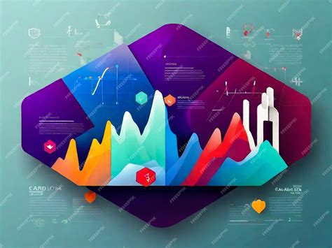 Abstract Network Connection Concept With Hexagons And Wave Big Data Visualization Social