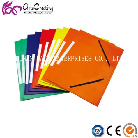 Paper File Folder With 2 Black Strings Arts Creating