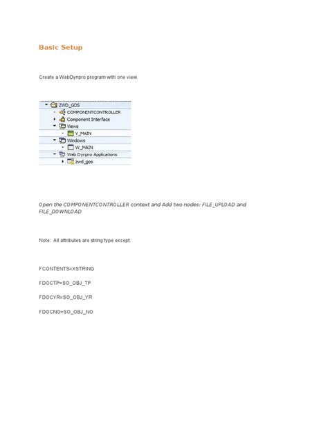 Sap Gos Object Web Dynpro Pdf Computer Programming Computer Data