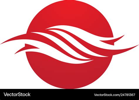Wave Symbol Royalty Free Vector Image Vectorstock