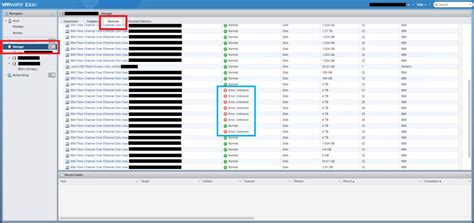esxi host mappings unexpectedly removed from san define the data centre