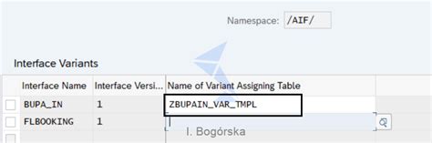 Sap Aif How To Create Interface Variants Int4