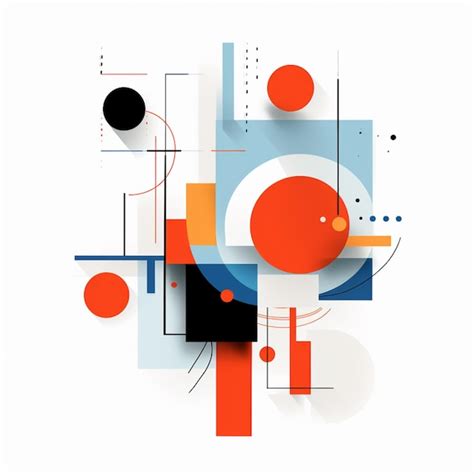 Premium Photo There Is A Picture Of A Colorful Abstract Design With Circles And Lines