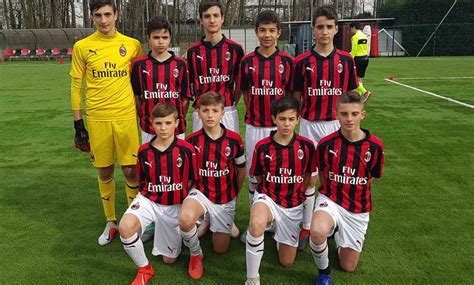 U13 Nazionali Milan Compatto Telalovic Fermato Dal Palo Sprint E Sport