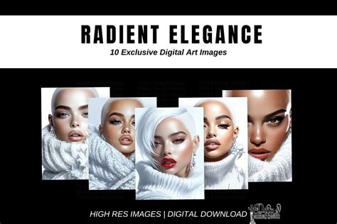 Radient Elegance Ai Art Bundle Graphic By Divas Design House