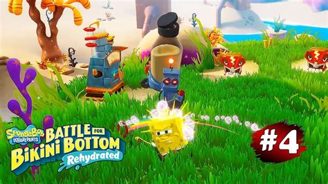 ГУБКА БОБ ИГРА 4 🧽 Spongebob Squarepants Bfbbr Озера Медуз Youtube