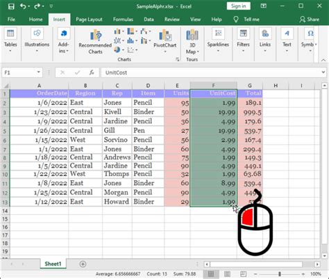 How To Rearrange Columns In Excel