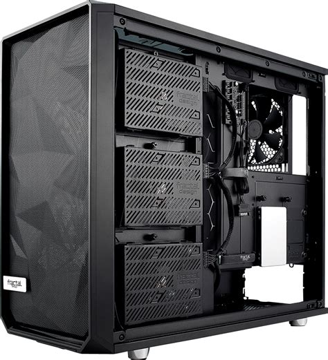 Fd Ca Mesh S2 Bk Fractal Design Midi Tower Meshify S2 Solid Side Panel At Reichelt Elektronik