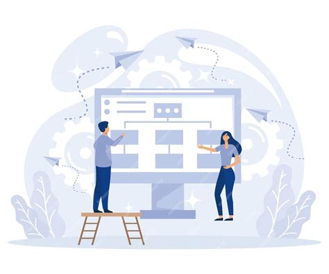 Premium Vector Software Development Concept Information Architecture Usability Engineering Web