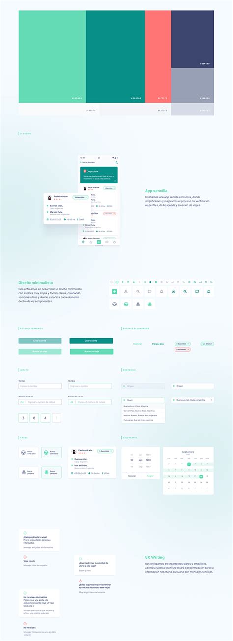 Carpoolear Ux Ui Case Study On Behance