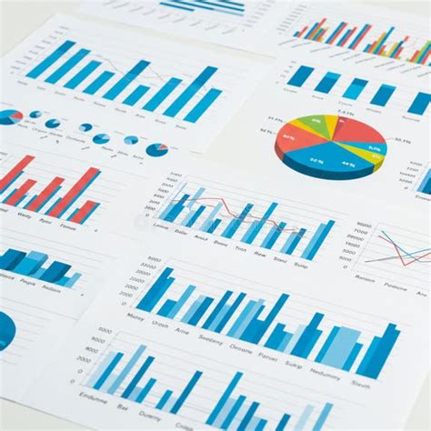 Collection Of Data Visualizations Including Various Bar Charts Pie