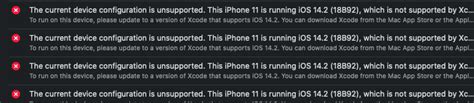 Ios 142 Released No Xcode Update Yet Cant Run On Device D Happy Days Riosprogramming