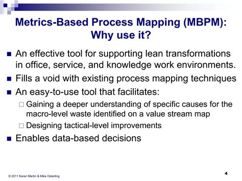 Metrics Based Process Mapping An Excel Based Solution Pdf