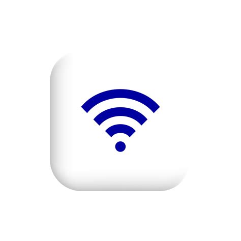 Symbol And Icon Related To Wireless Wi Fi Connectivity Including Wi Fi Signal Symbols And An