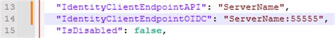 How To Change The Identity REST API Port Version Identity Canary Community
