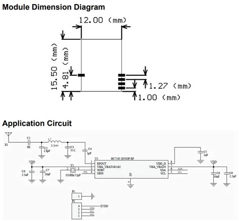 High Quality Ble Beacon Transmitter Module Bm7161 00 1