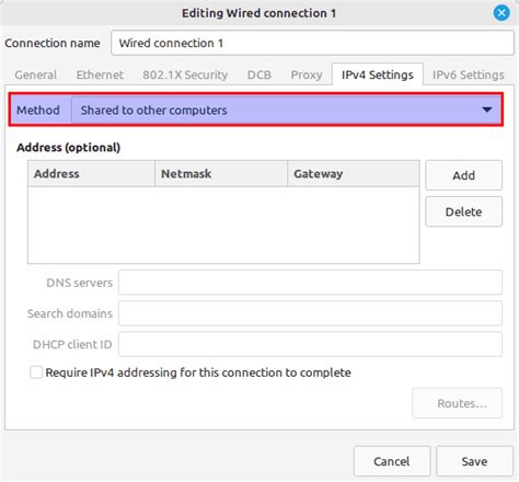 How To Configure Linux Mint For Internet Connection Sharing