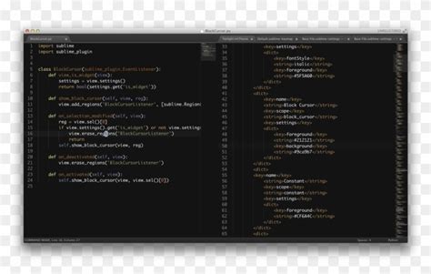 The Default Cursor In Sublime Text Is A Thin Line With Caret Style Sublime Clipart 4549042