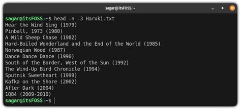 Using Head Command In Linux Linux Punx