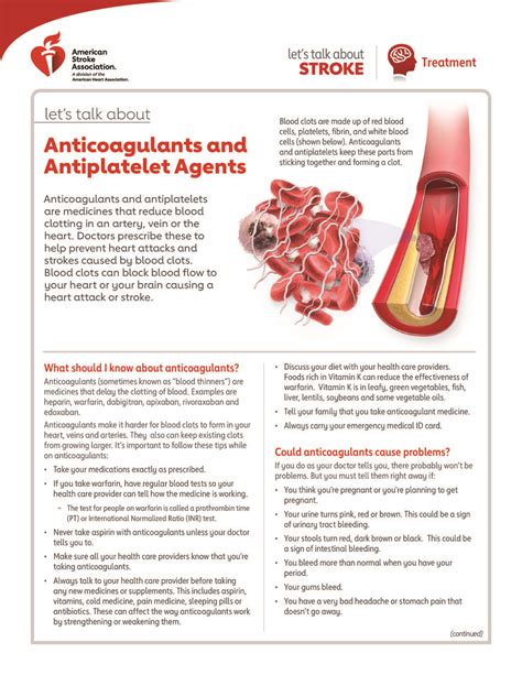 Text Lets Talk About Anticoagulants And Antiplatelet Agents