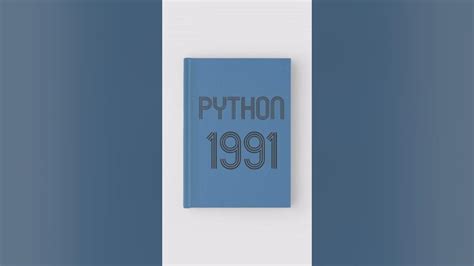 History Of Python Python Pythonprogramming Learnpython