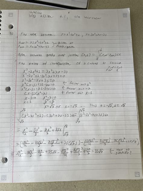 How Am I Supposed To Simplifysolve The Final Equation What Topics