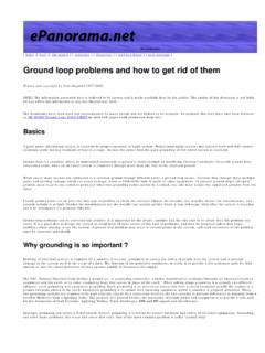 Ground loop problems and how to get rid of them … / ground-loop-problems-and-how-to-get-rid-of ...