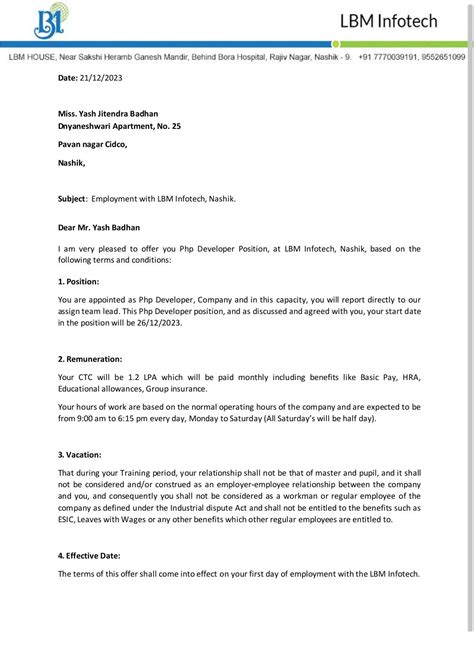 Im Excited To Announce That I Will Be Joining Lbm Infotech Private Ltd