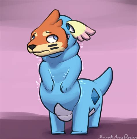 Rule 34 Amaura Ambiguous Gender Buziel Duo Feral Fossil Pokemon