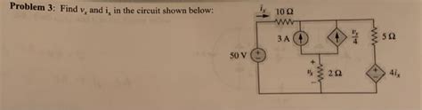 Solved Problem Find Y And I In The Circuit Shown Below Chegg Com