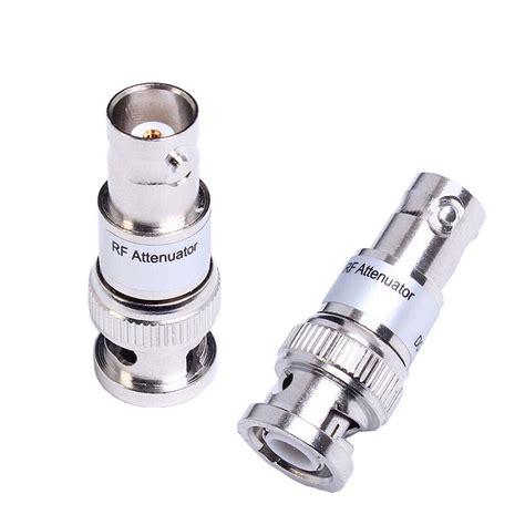 1pcs 3w Bnc Rf Coaxial Attenuator 1 40db 50Ω Rf Attenuator