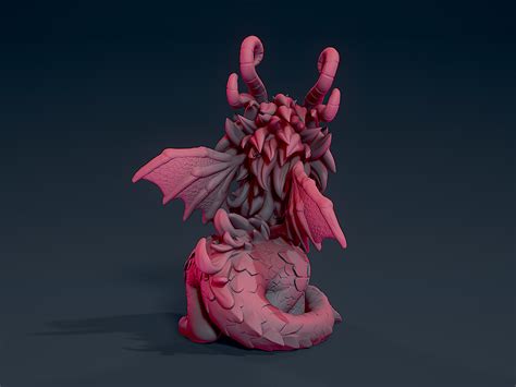 Cute Dragon 2 Par Minishev Téléchargez Gratuitement Un Modèle Stl