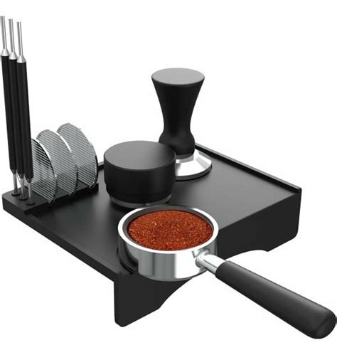 커피 템퍼 손잡이 파우더 해머 탐핑매트 에스프레소 액세서리 탬퍼매트 탬퍼스테이션 식품안심 실리콘 커피바매트 티몬