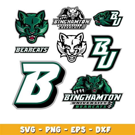 Binghamton University Bearcat Logo Binghamton University Apparel