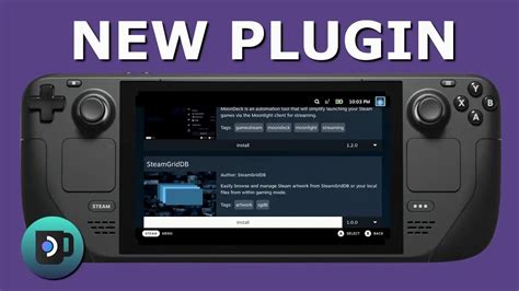 Decky Loader SteamGridDB Plugin New Plugin For Steam Artwork