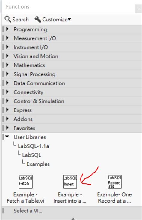 Labview 資料庫使用labsql新增資料 Insert Into 真相傑森