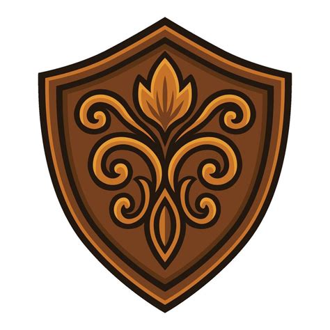 Decorative Fantasy Shield Illustration 67646842 Vector Art At Vecteezy