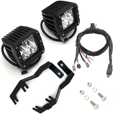 Nissan Titan Hood Lights Factory Crystal Style Black Chrome Headlights