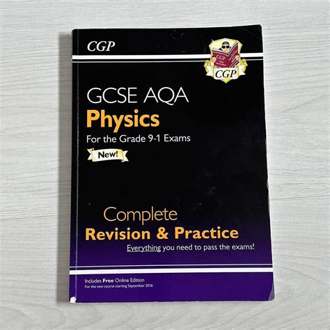 Cgp Aqa Gcse Physics Revision And Practice Guide I Depop