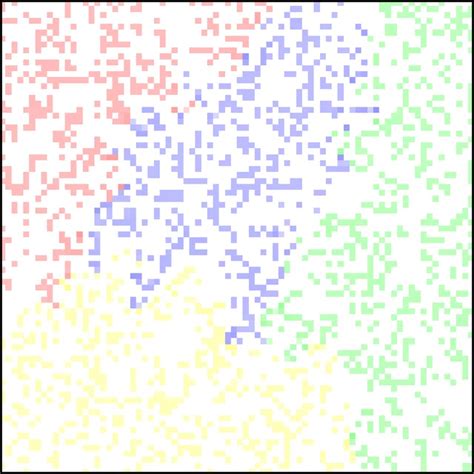 A Case Of Mass Distribution Of Cellular Automata Of One Species Using