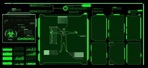미래형 벡터 Hud 인터페이스 화면 디자인 디지털 콜 아웃 제목 Hud Ui Gui 미래형 사용자 인터페이스 화면 요소 세트