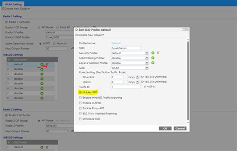 How To Hide A Wi Fi Name SSID Zyxel Community