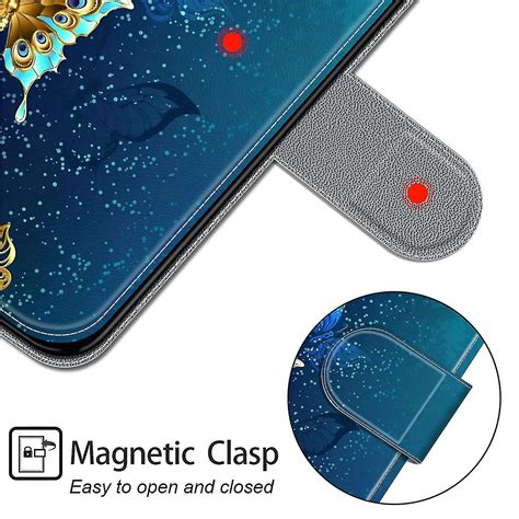Case For Xiaomi Poco F Cover Flip Pattern Card Holder Magnetic Compatblie With Xiaomi Poco F