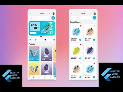 flutter ecommerce app ui (stack - positioned) image - YouTube