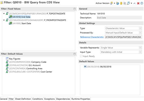 Bw Query On Cds View Odata From Bw And Value Of B Sap Community