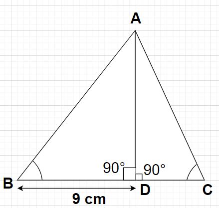 In Triangle ABC AD Is Perpendicular To BC Sin Text B BD Cm And Tan